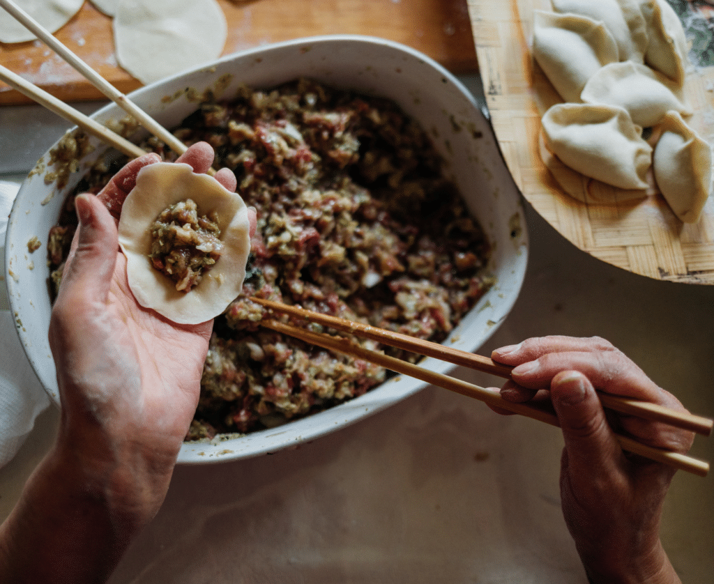 Lockdown Cookup: Pork and Chive Dumplings from "Dumpling Lady" Chef ...