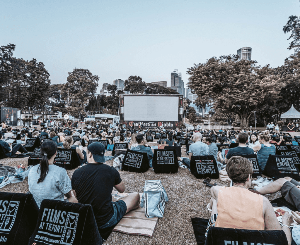 Outdoor Cinemas in Singapore: Big Screens, Sunsets and An Experience to ...