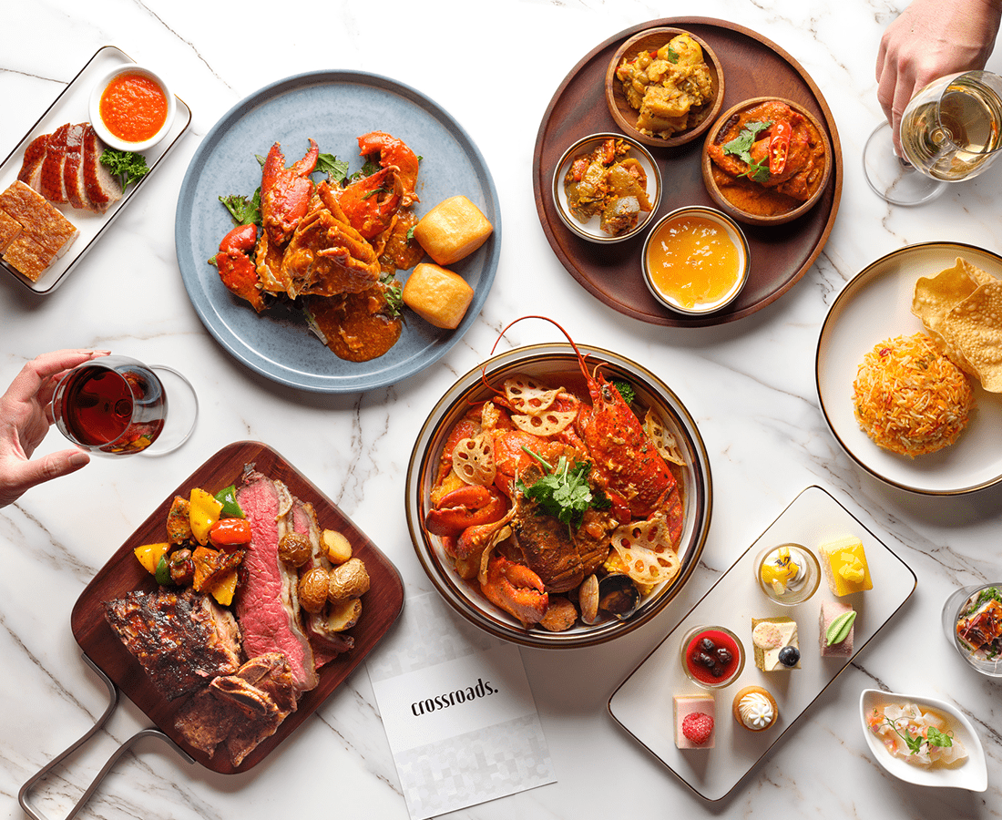 Crossroads: Affordable International Buffet and Chic Alfresco Café ...