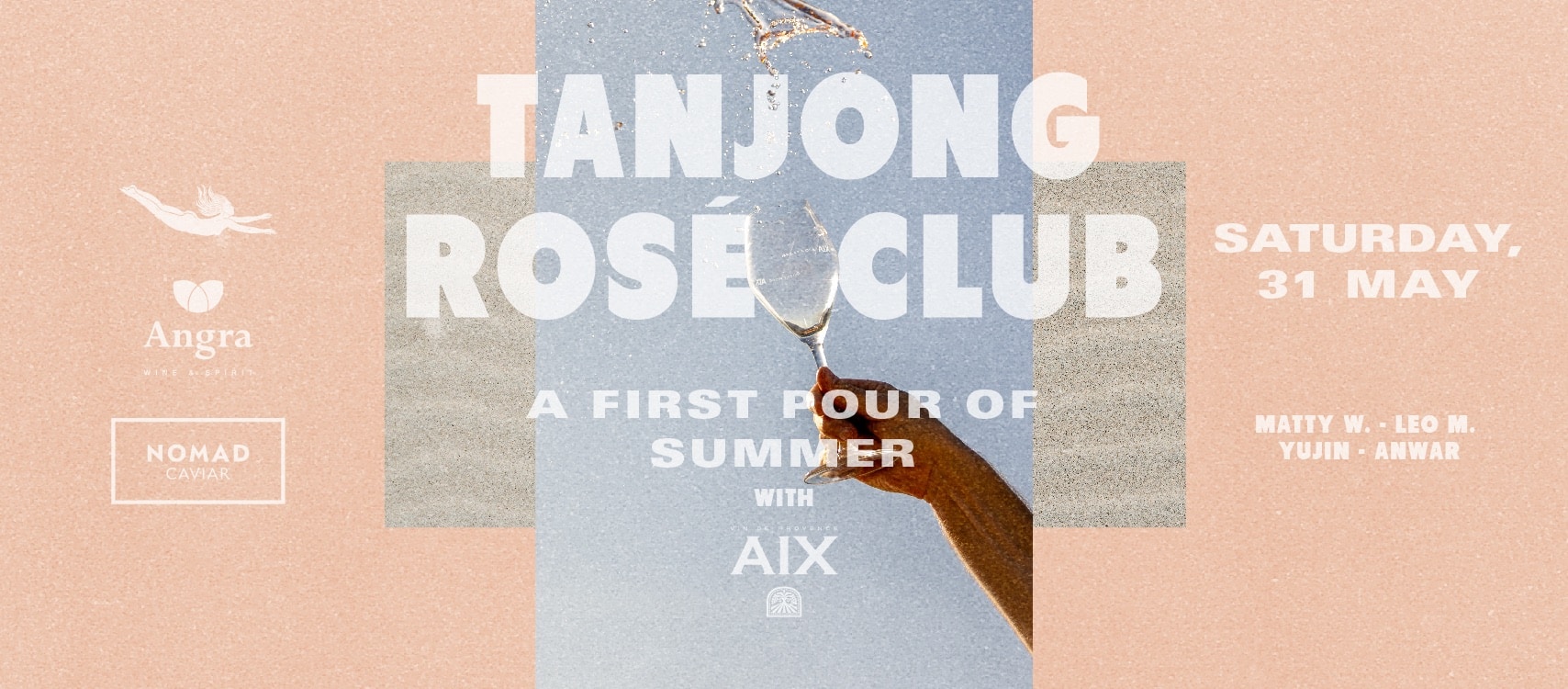 Tanjong Rosé Club: A First Pour of Summer with AIX – City Nomads